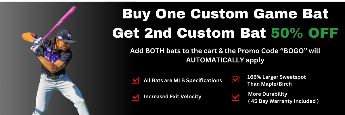 Custom Game Bats – CamWood Bats